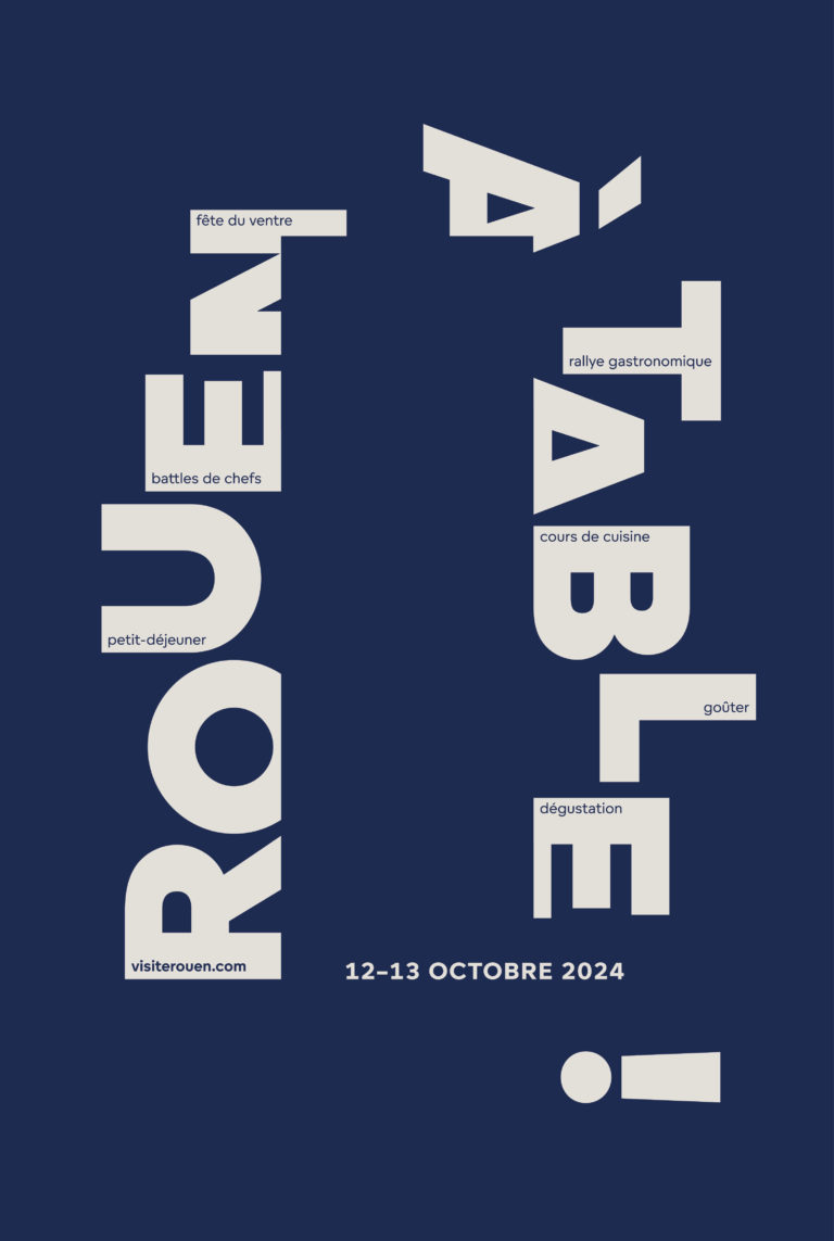 Rouen Tourisme - Philippe Apeloig