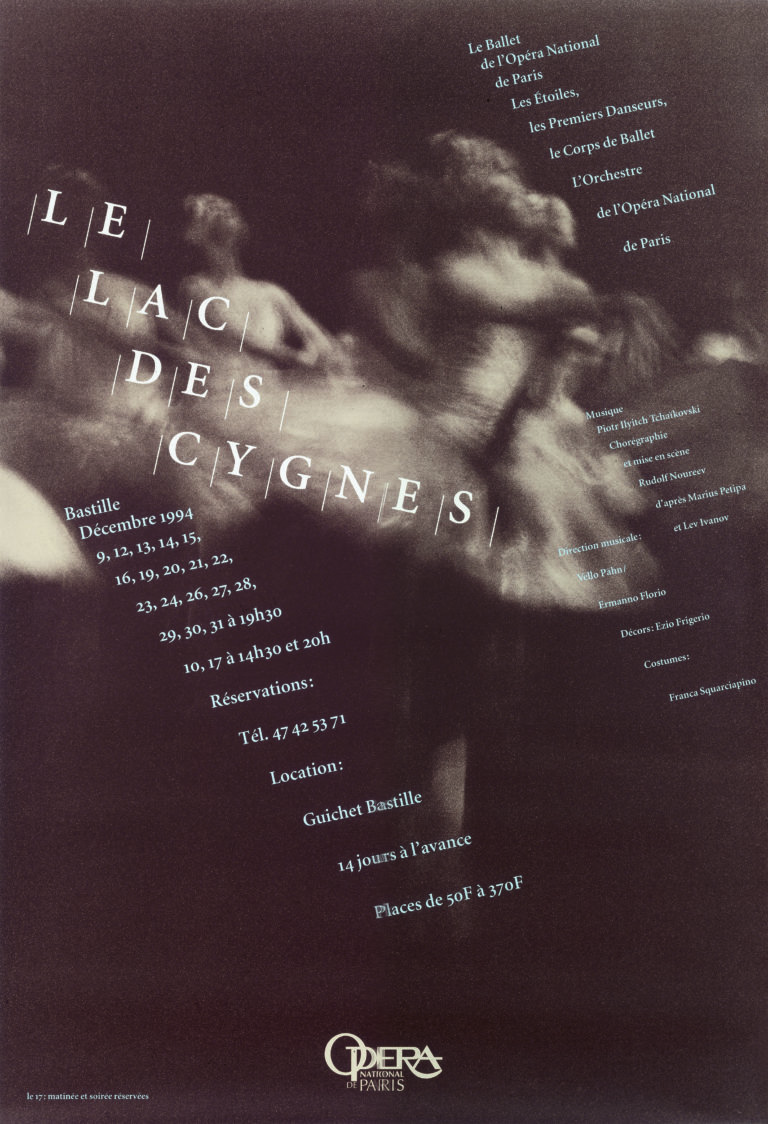 Le lac des cygnes - Philippe Apeloig